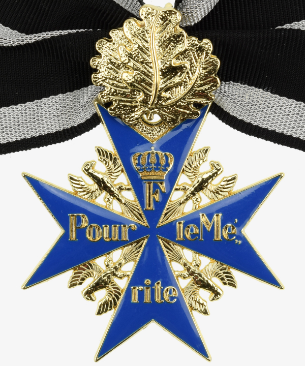 Prussia Order Pour le Merite for Military Merit Cross with Oak Leaves ...
