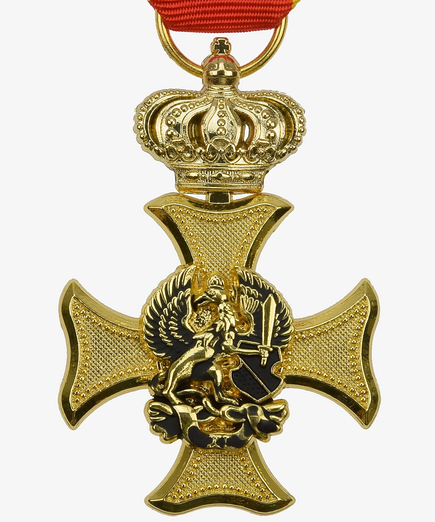Baden Long Service Award 1st Class for Officers 1854 for 40 years with ...