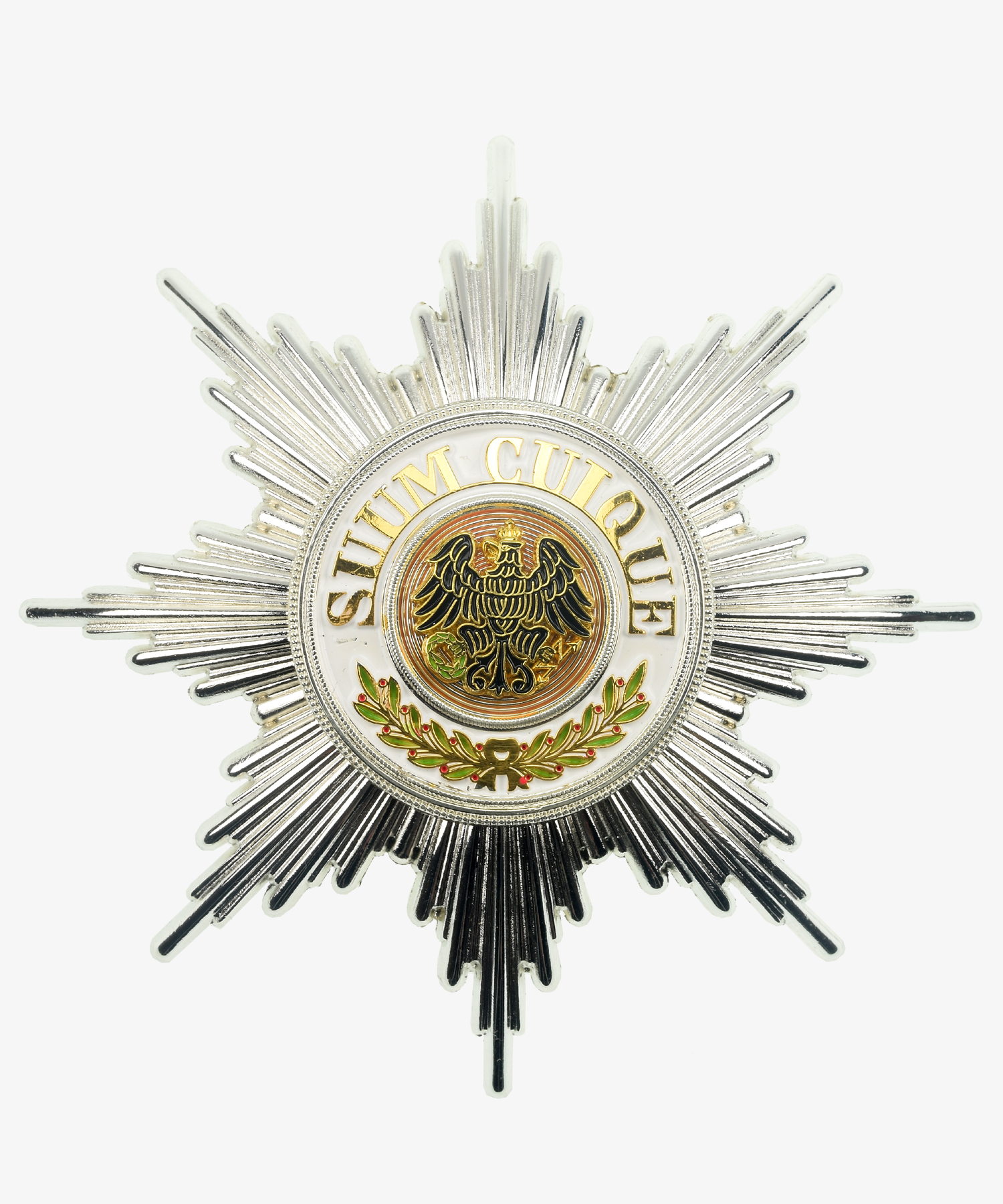 Preußen Schwarzer Adler Orden Bruststern - Onlineshop Sammlerschmiede