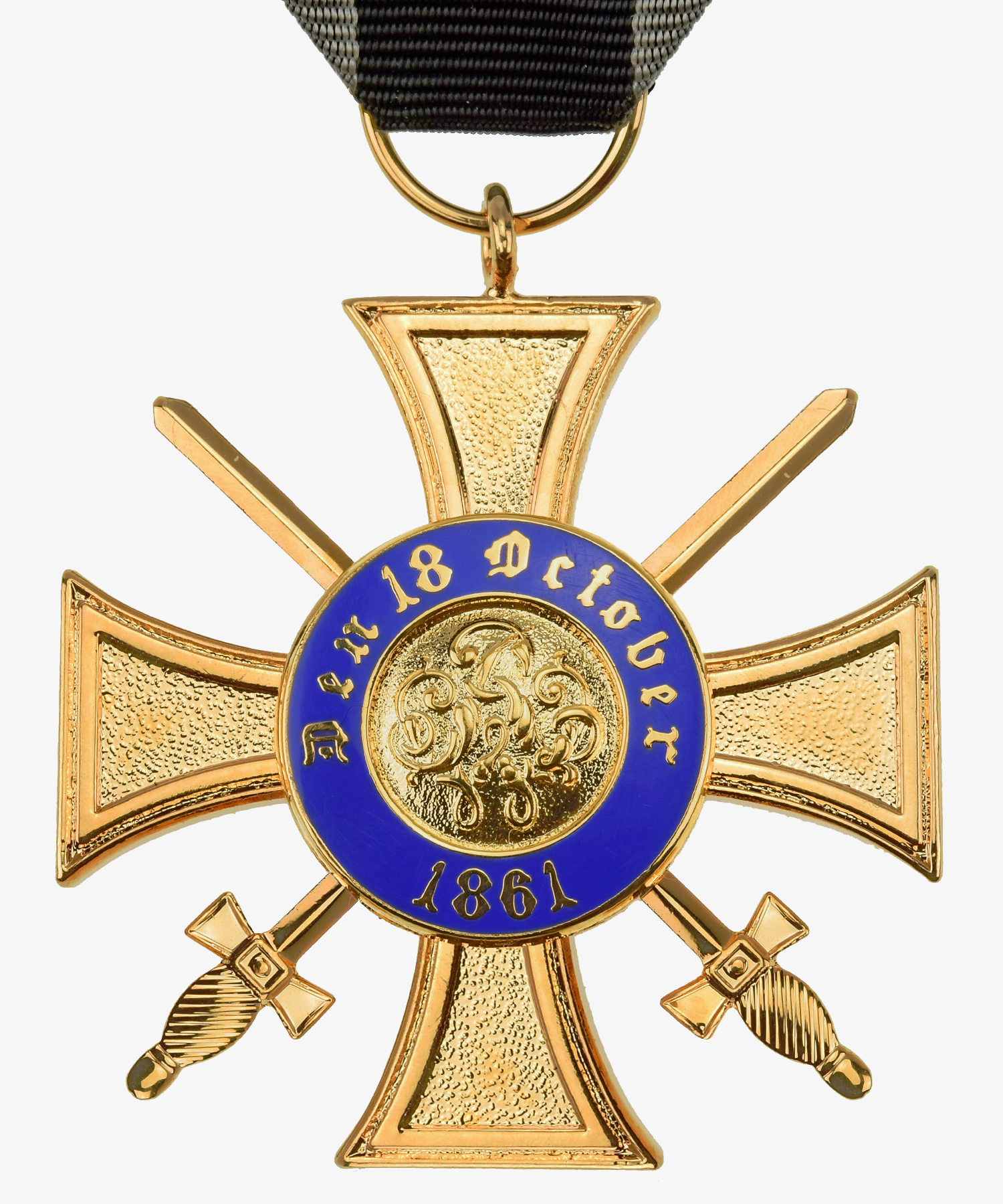 Prussia royal crown order 4th class with swords - Onlineshop ...