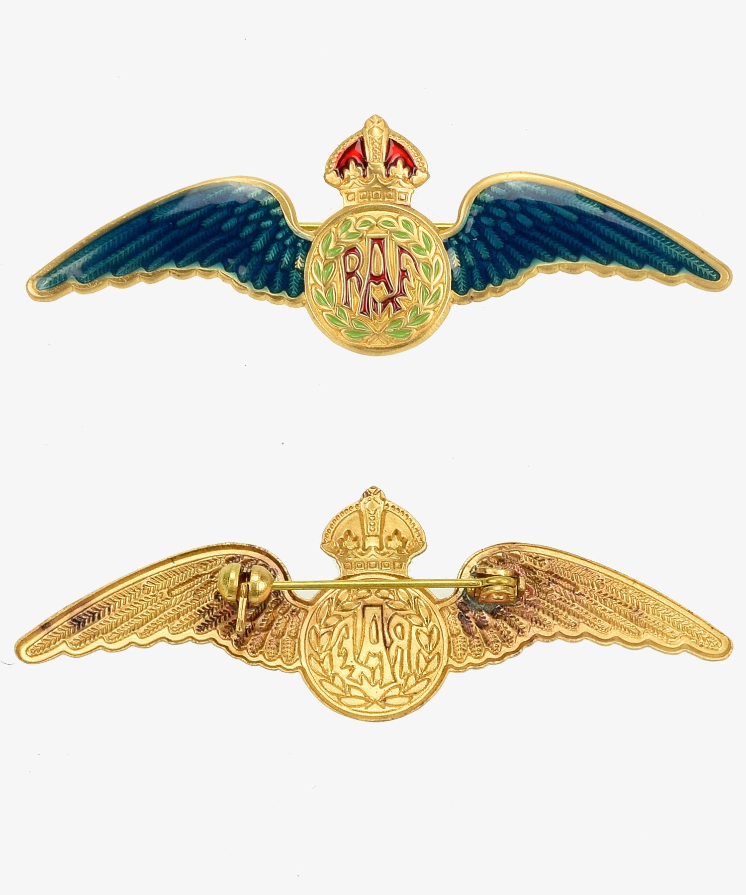Vereinigtes Königreich British Empire RAF Luftwaffe Pilotenpin ...